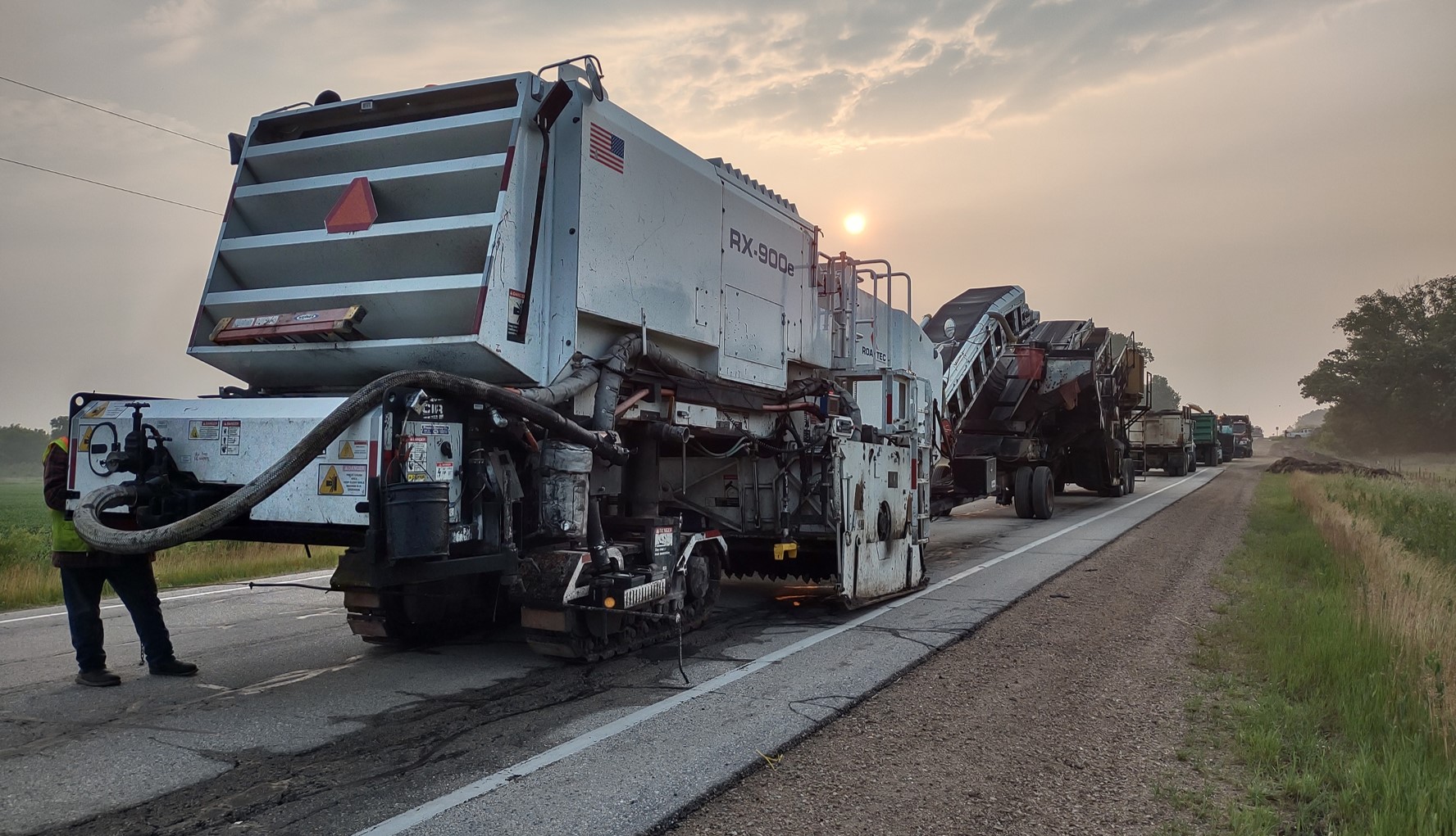 STH 60 Arlington - Columbus - CIR (Cold-in-Place) Recycling Roadway ...